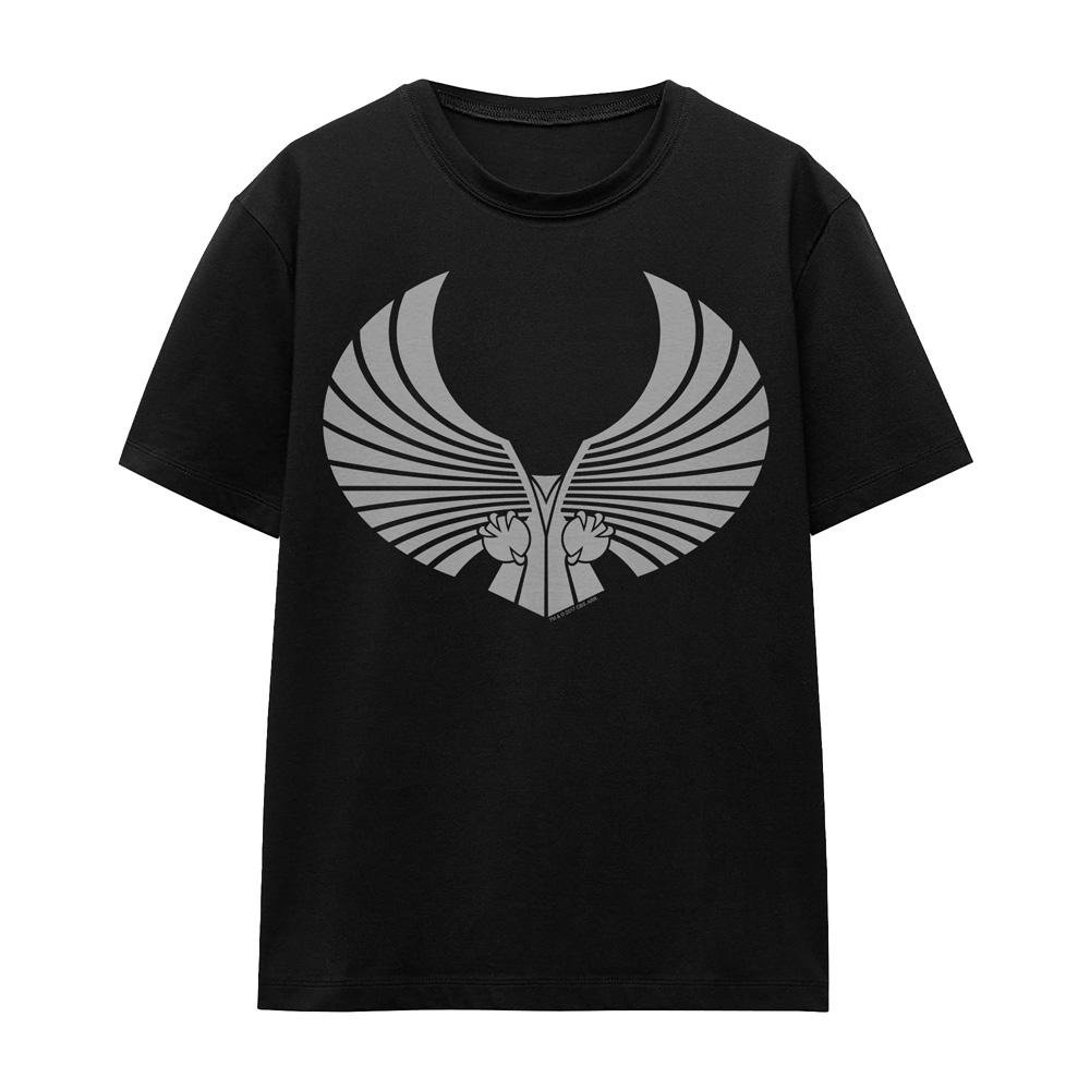 Star Trek T-Shirt Unisex Dla Dorosłych Logo Romulan (XL 8,5-9 / Czarny ...