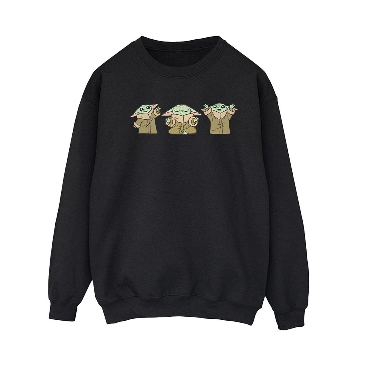 Star Wars Bluza Damska / Damska The Mandalorian Grogu Poses (M / Czarny ...