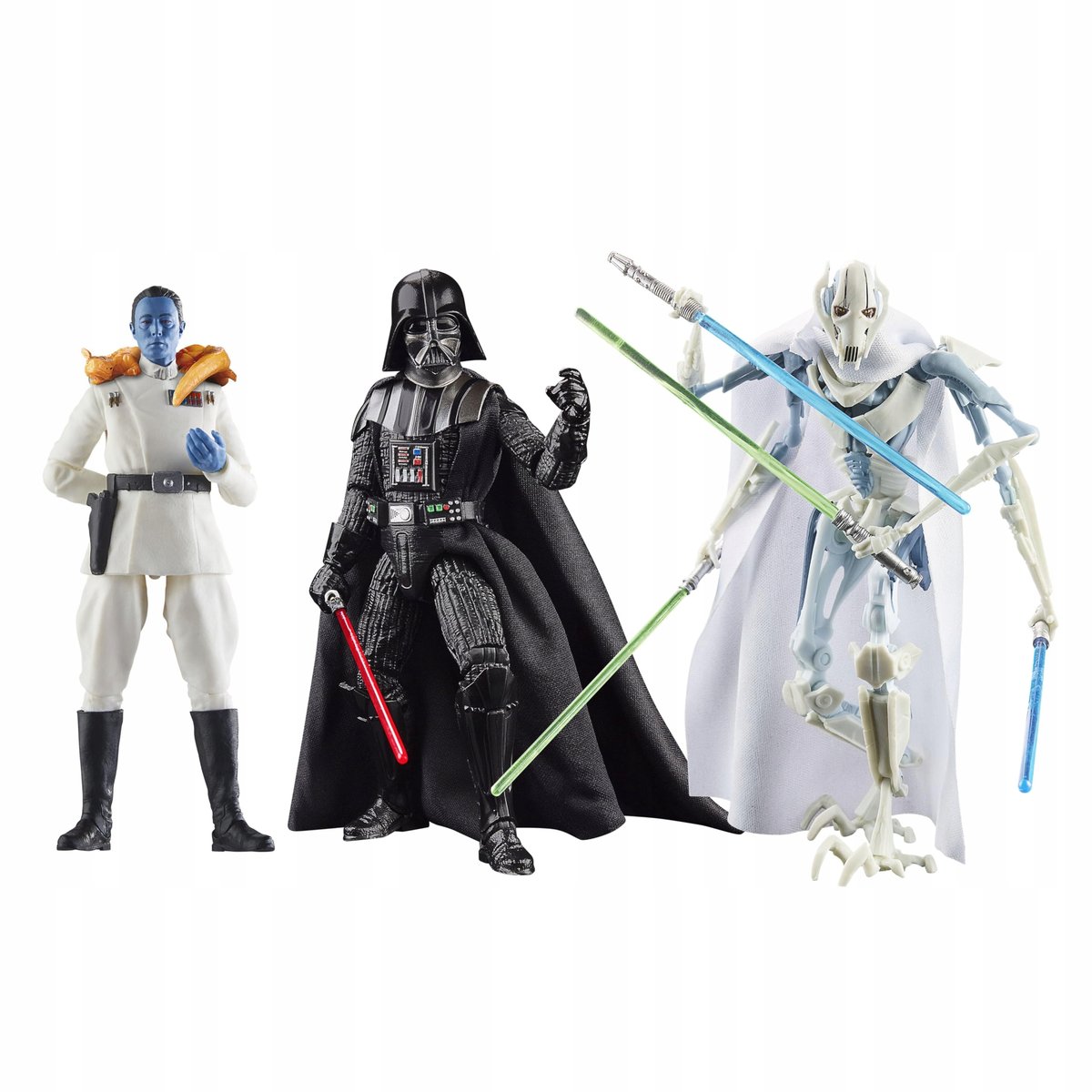 STAR WARS Czarna seria Darth Vader, Wielki Admirał Thrawn, Generał ...