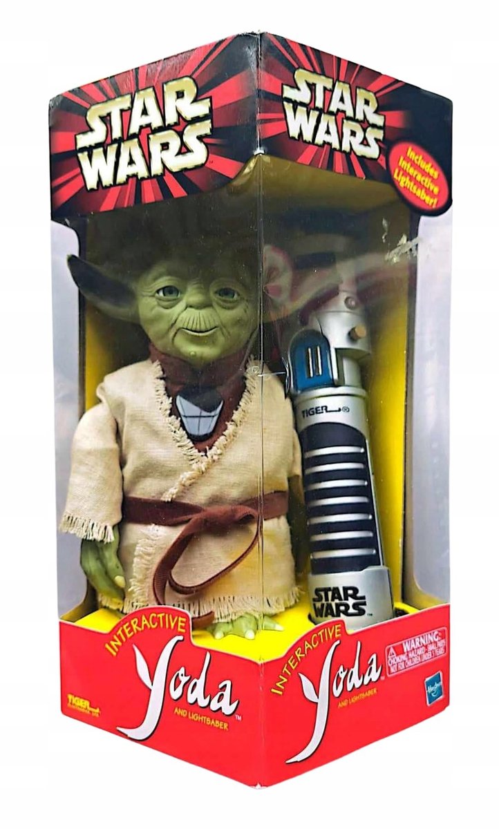 Star Wars Interactive Yoda Wersja angielska (import z Japonii) - Hasbro ...