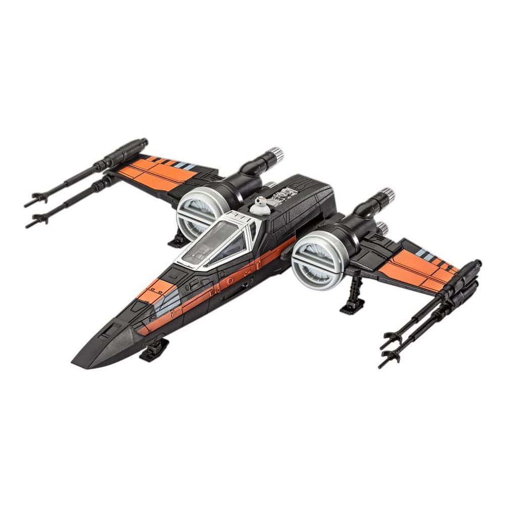 Star Wars Model Kit 1/78 Poe's X-Wing Fighter 22 cm - Inna marka ...