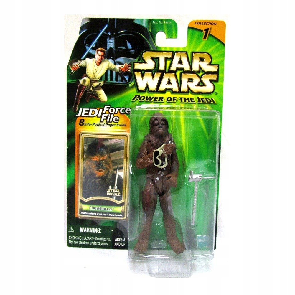 Star Wars Power of The Jedi - Kolekcja 1 - Chewbacca-Millennium Falcon ...