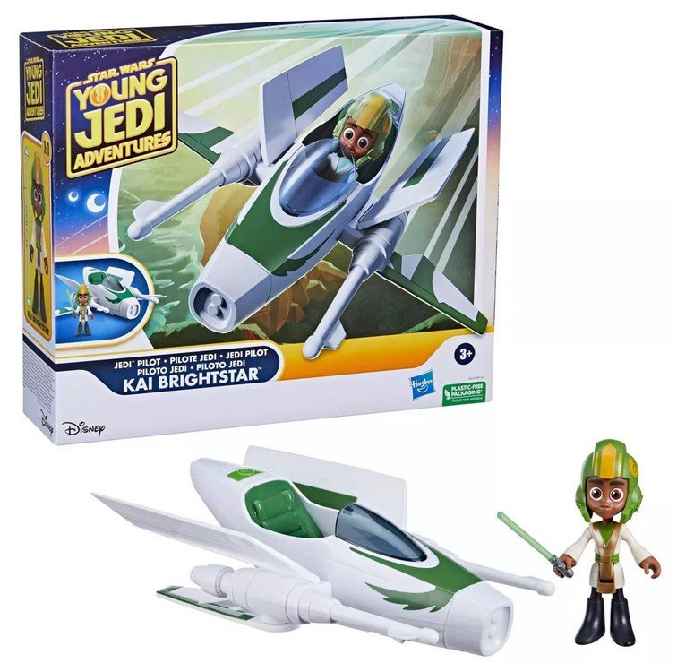 Star Wars Przygody Młodych Jedi Figurka ze Statkiem Kosmicznym - Kai ...