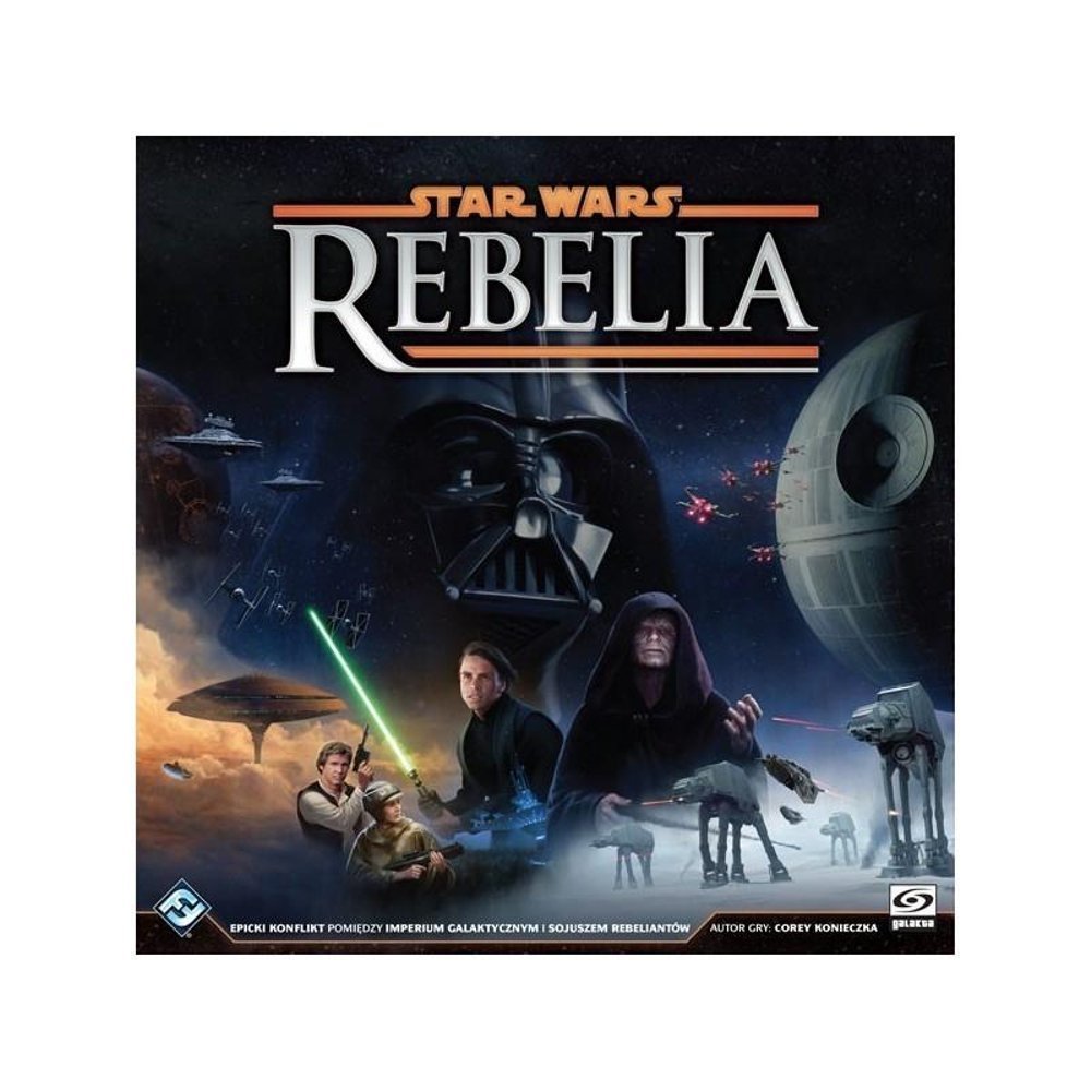 Star Wars Rebelia, gra rodzinna, Galaktyka, Galakta - Galakta | Sklep ...