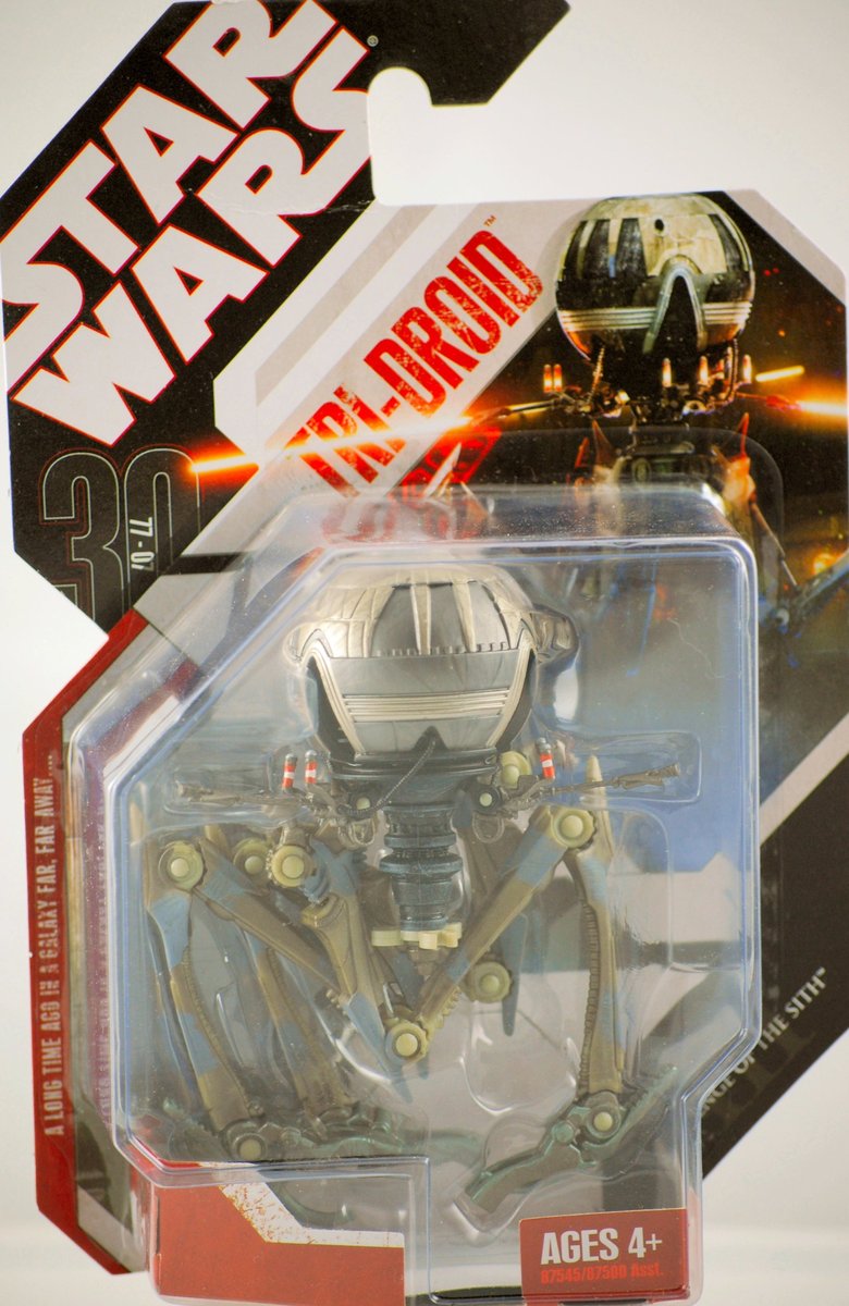 Star Wars Saga 2008 30. rocznica Wave 1 Figurka akcji Tri Droid - Inna ...