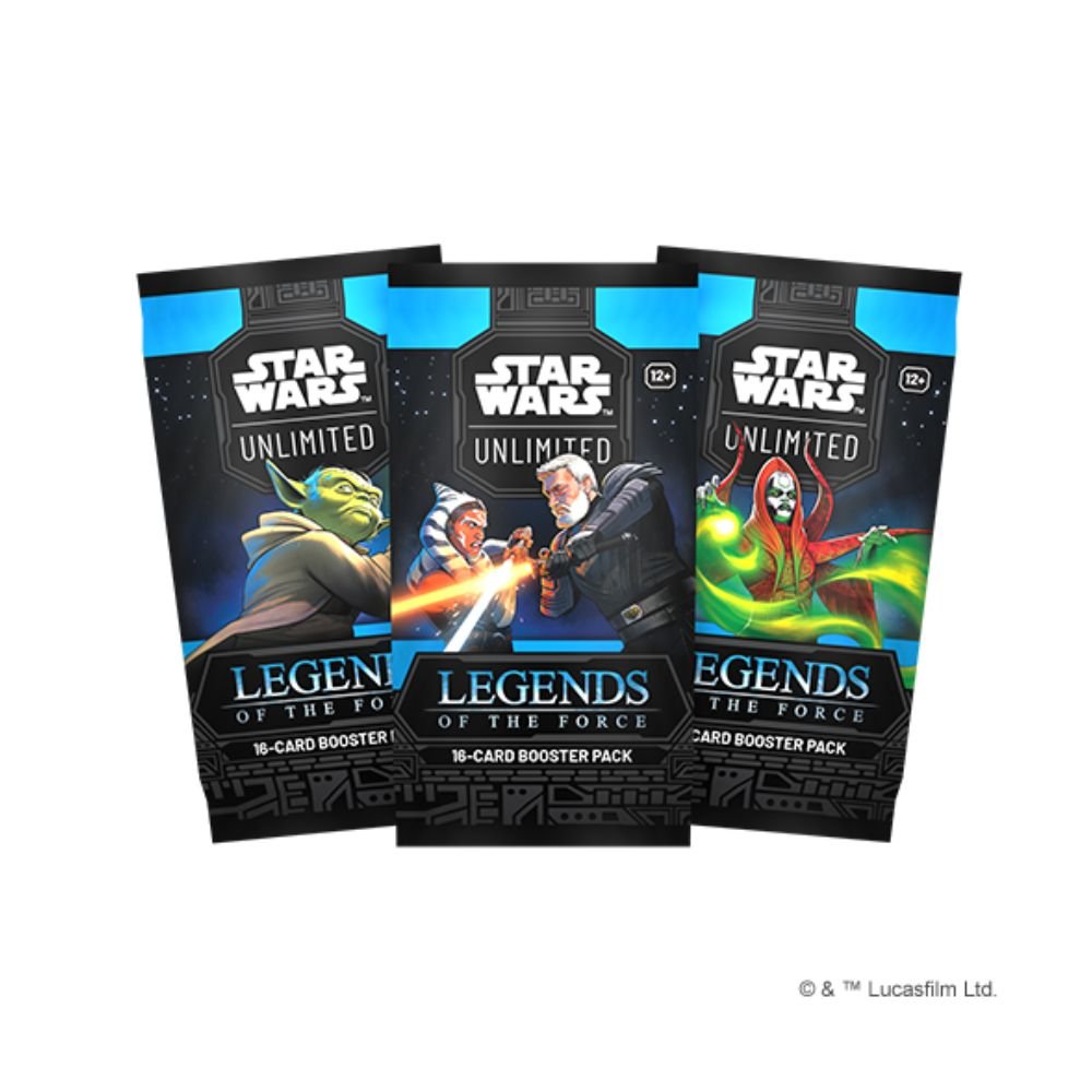 Star Wars: Unlimited Card Game - Legends of the Force - Booster - Star ...