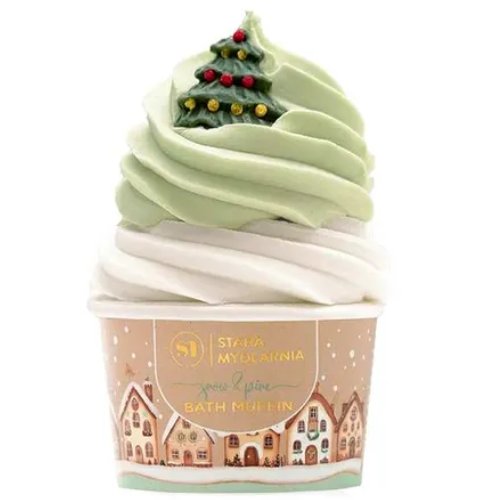 Stara Mydlarnia Świąteczna Muffinka do Kąpieli Snow & Pine | Sklep ...