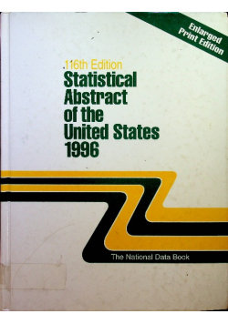 Statistical Abstract of the United States 1996 - Opracowanie zbiorowe ...