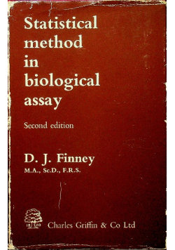 Statistical method in biological assay - | Książka w Empik