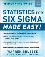 Statistics for Six Sigma Made Easy! - Brussee Warren | Książka w Empik