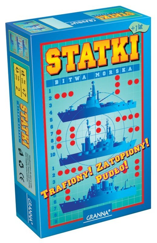 Statki, gra logiczna, Granna - Granna | Sklep EMPIK.COM