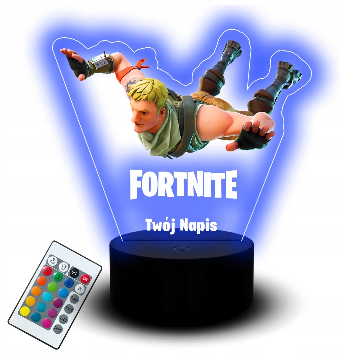 Statuetka dla Gracza Jonesy Fortnite Lampka Led Zestaw Gamingowy ...