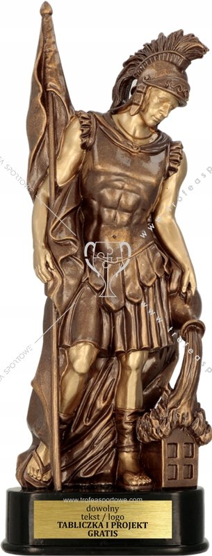 statuetka odlewana Św. Florian 24 cm +grawerka - Inna marka | Sport ...