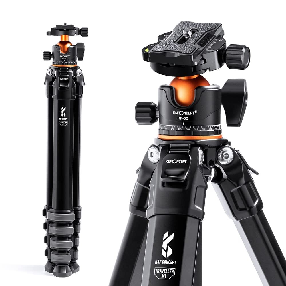 Statyw Fotograficzny K&F Concept - Kompaktowa Konstrukcja, Wysoka ...