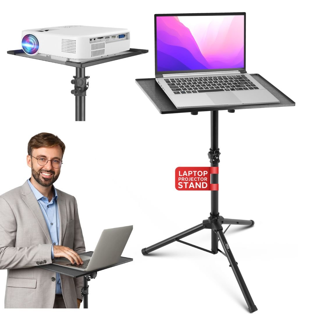 STATYW PODSTAWKA STOJAK POD LAPTOP PROJEKTOR REGULOWANY PYLE - Pyle ...