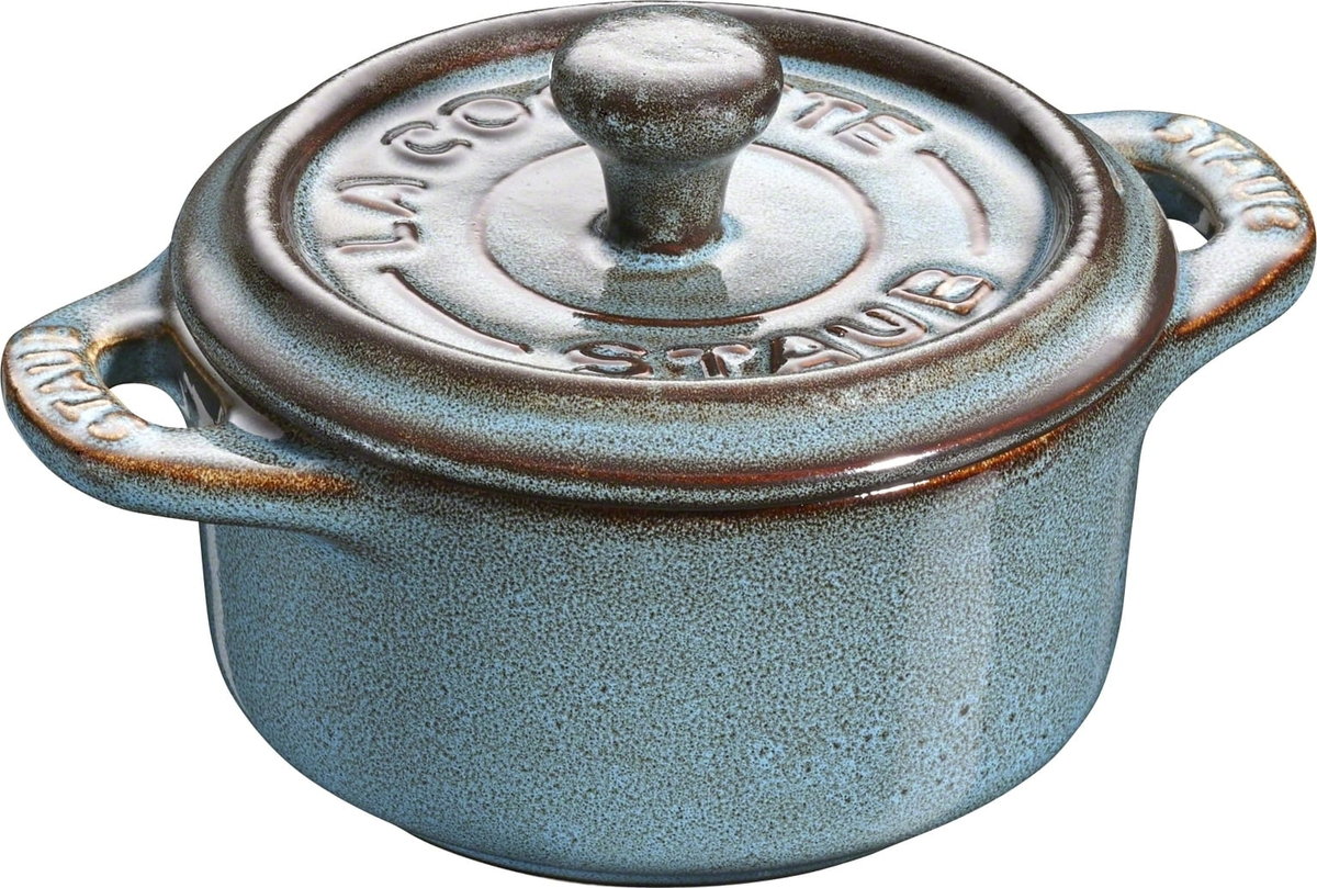 Staub Mini Cocotte Turkusowa 10cm x 4 - Inna marka | Sklep EMPIK.COM