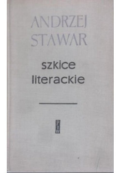 Stawar Szkice literackie - PIW Państwowy Instytut Wydawniczy | Książka ...