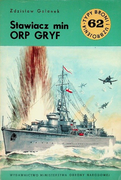 Stawiacz min ORP GRYF - Opracowanie zbiorowe | Książka w Empik