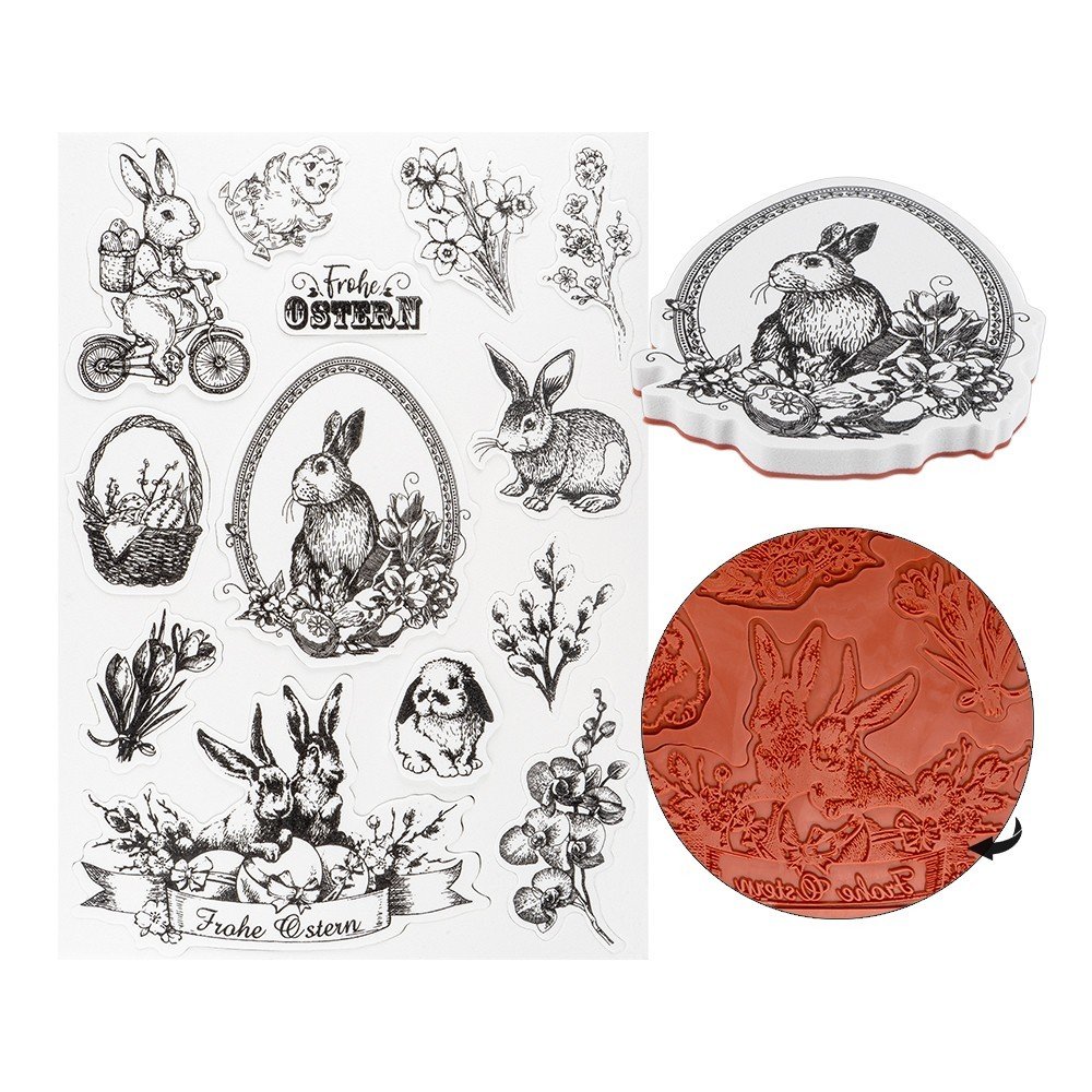 Stemple gumowe Wielkanocne, 13 szt - Inna marka | Sklep EMPIK.COM