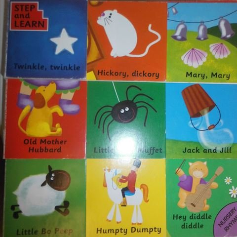 Step and Learn. Nursery Rhymes - Opracowanie zbiorowe | Książka w Empik