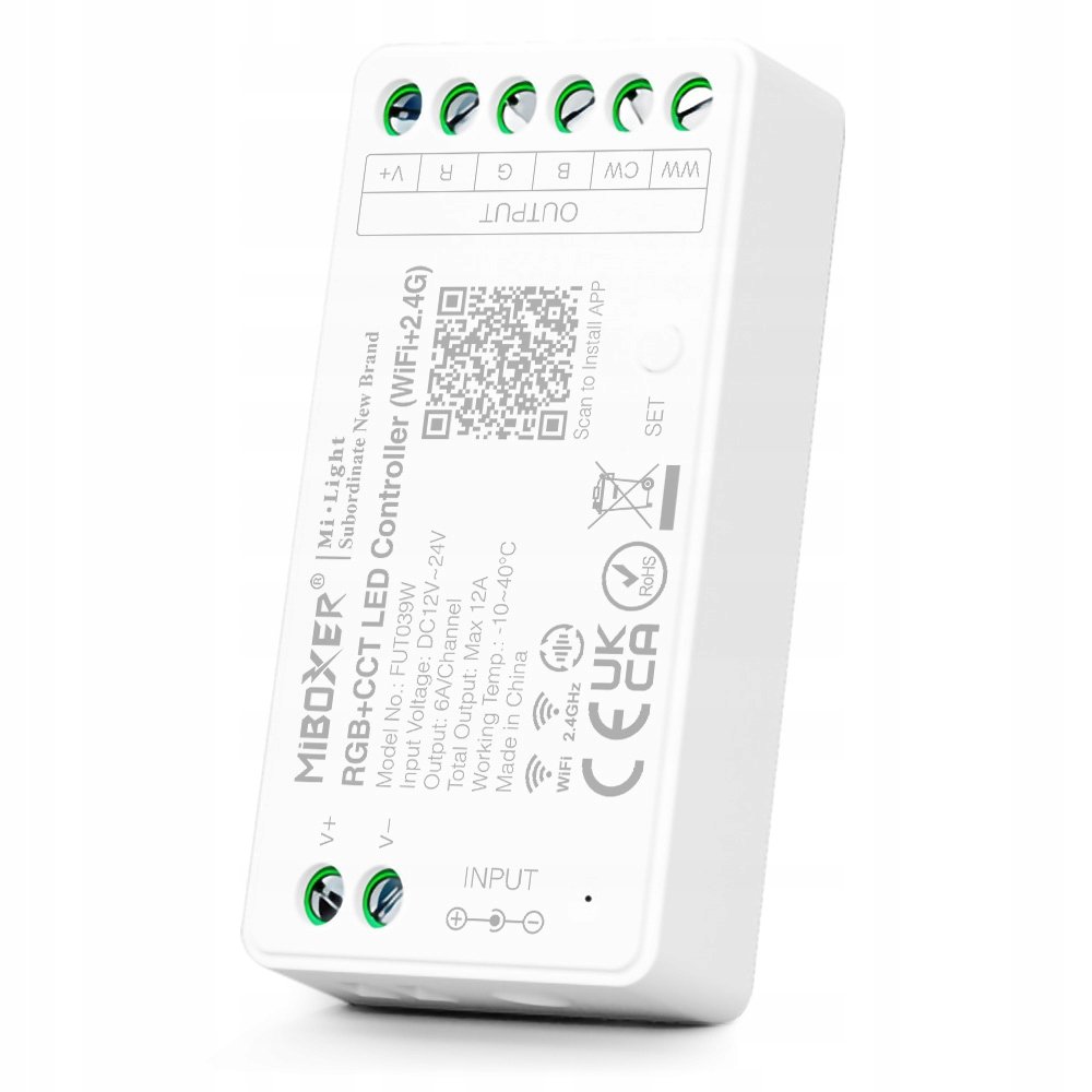 STEROWNIK FUT037W+ MILIGHT WIFI tuya RGB STREFOWY - LED-ONE | Sklep ...