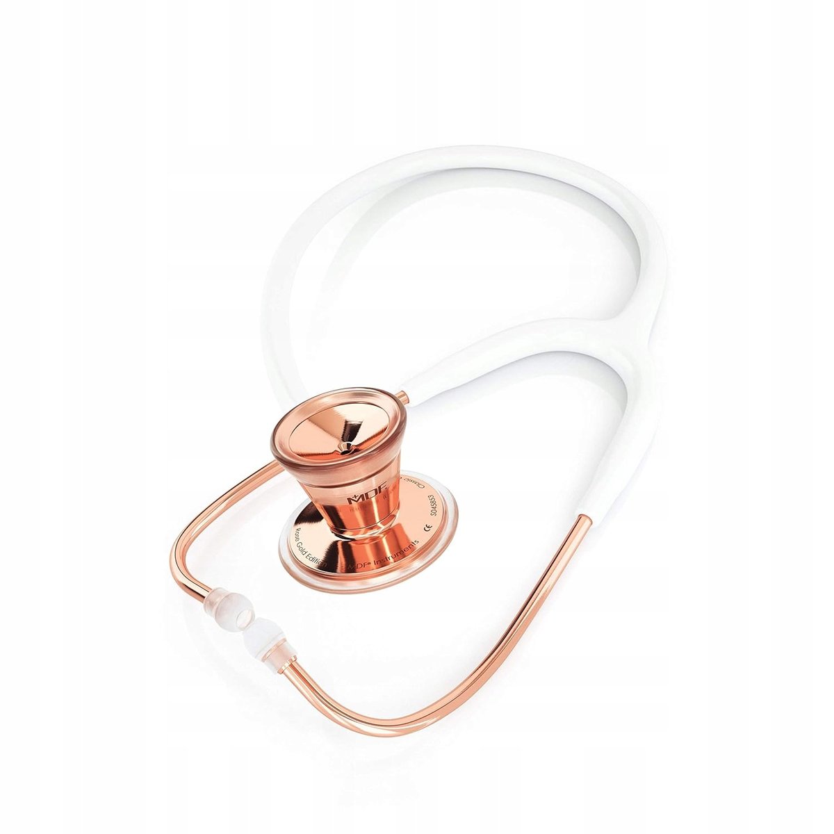 Stetoskop internistyczny luksusowy lekki MDF797RG29 biały-różowe złoto ...