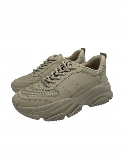 Steve Madden Buty Damskie Sportowe Beżowe Sznurowane 39 Tlb - STEVE ...