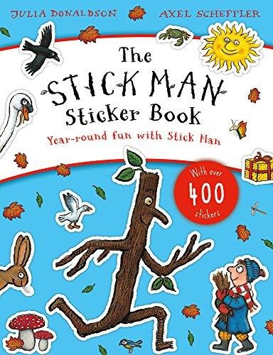 Stick Man Sticker Book - Donaldson Julia | Książka w Empik
