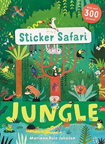 Sticker Safari. Jungle - Mariana Ruiz-Johnson | Książka w Empik