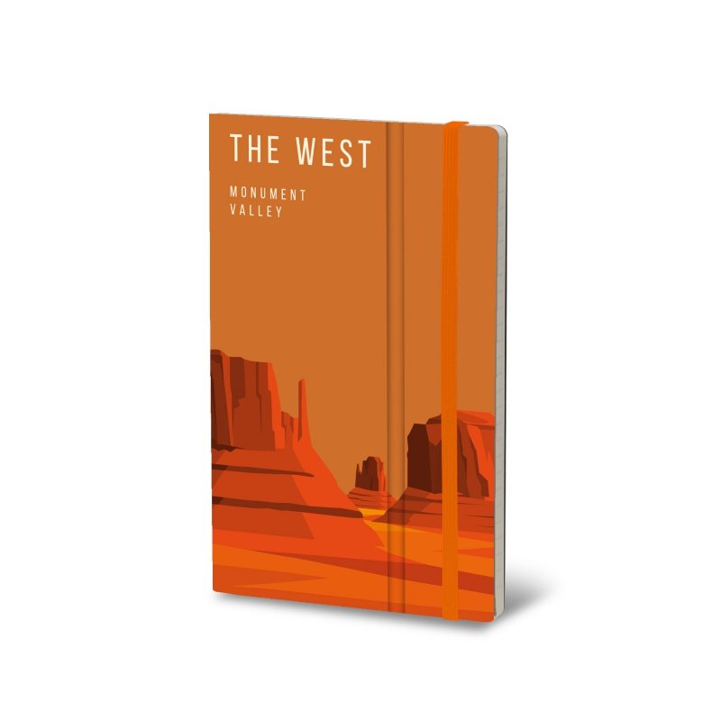 Stifflex, Notatnik Monument Valley 13x21cm - Stifflex | Sklep EMPIK.COM