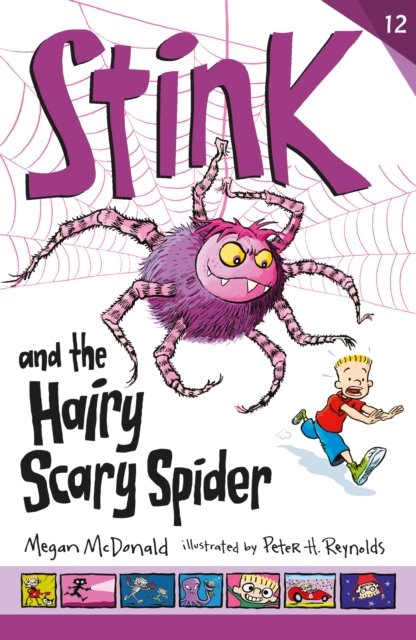 Stink and the Hairy Scary Spider - McDonald Megan | Książka w Empik