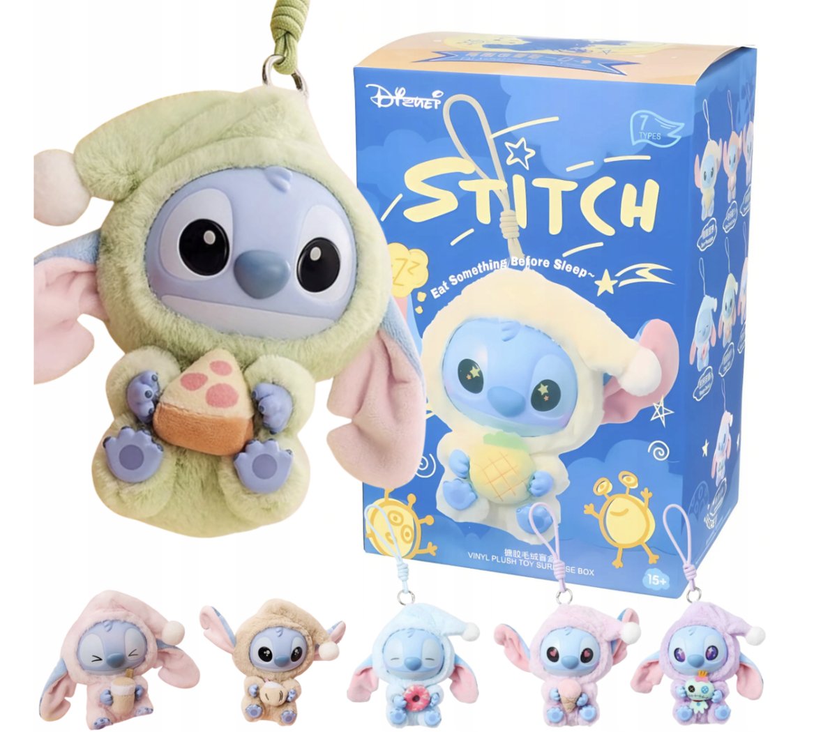 Stitch Brelok Pluszowy Seria Sześciu Niespodzianek - Inna marka | Sklep ...