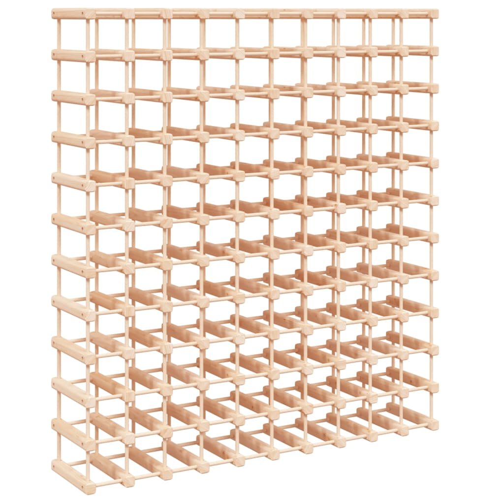 Stojak na wino z litego drewna sosnowego, 112,5 x 23 x 123,5 cm / AAALOE - Inna marka | Sklep ...