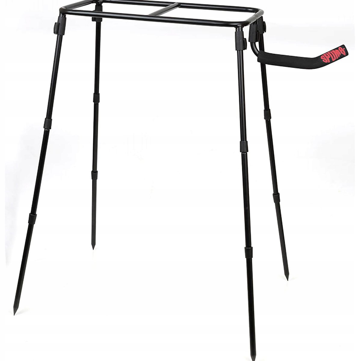 STOJAK WĘDKARSKI NA WIADRA SPOMB DOUBLE BUCKET STAND KIT + POKROWIEC ...