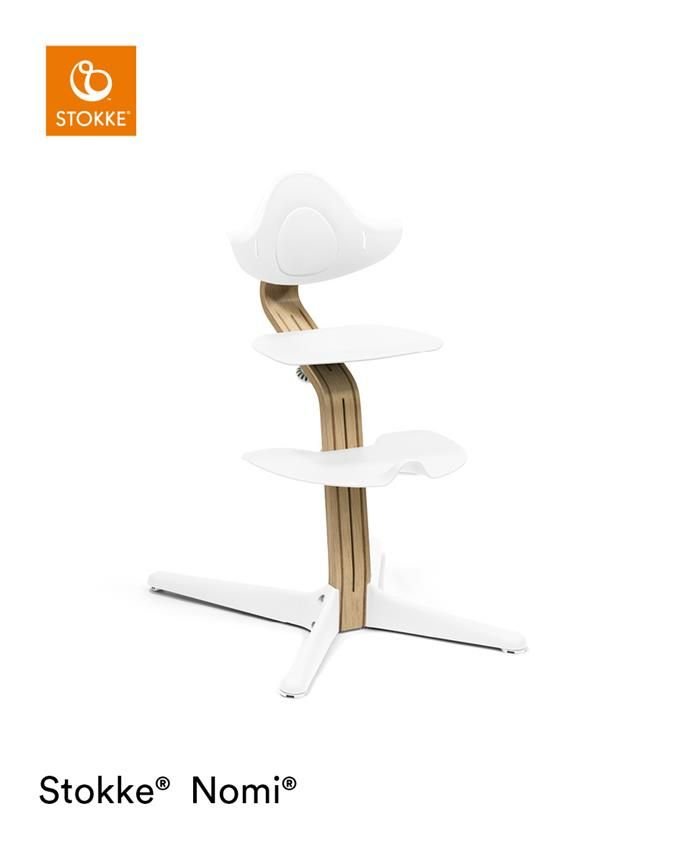 Stokke NOMI Oak White + Baby set - Stokke | Sklep EMPIK.COM Stokke NOMI Oak White + Baby set - Stokke | Sklep EMPIK.COM