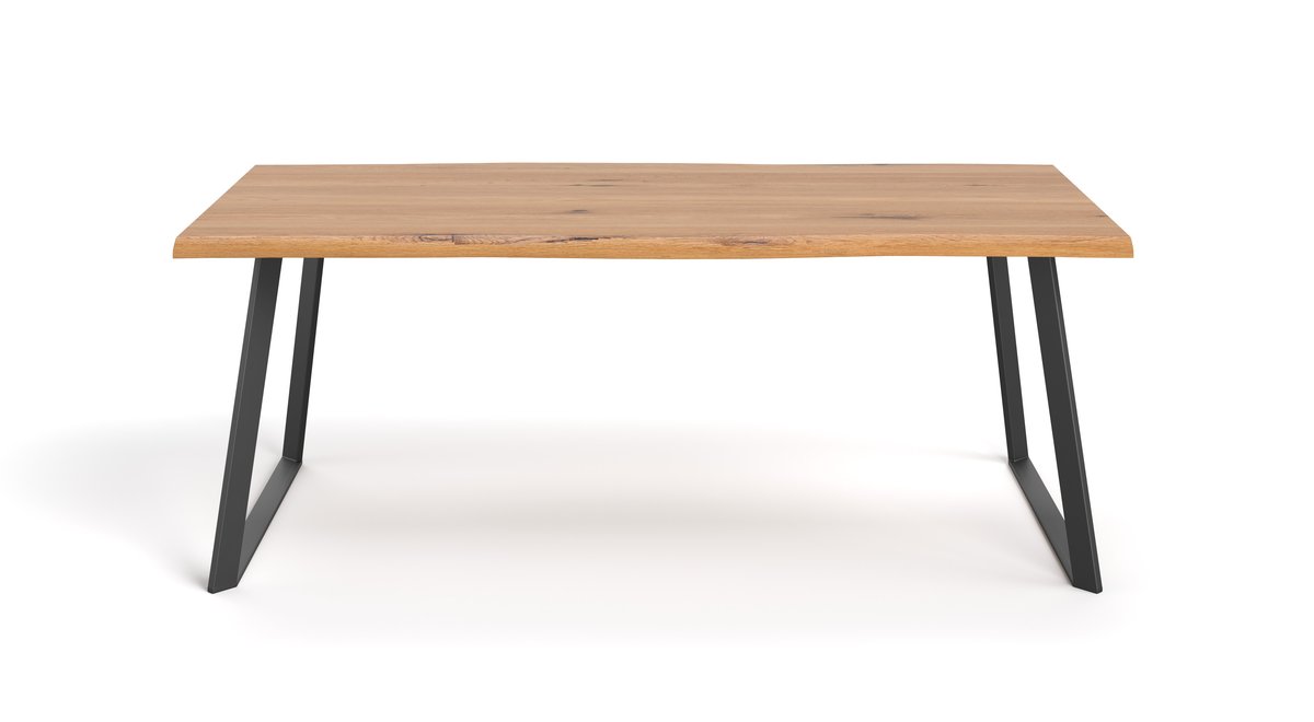 Stół DELTA 120x80 cm, dąb - Danzz | Sklep EMPIK.COM