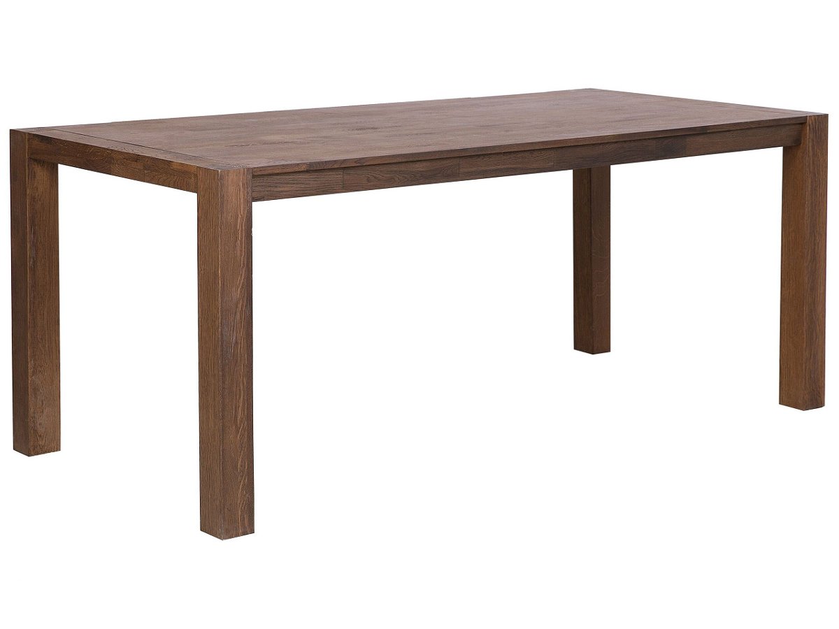 Stół do jadalni BELIANI Natura, czarno-brązowy, 180x85x89 cm - Beliani ...