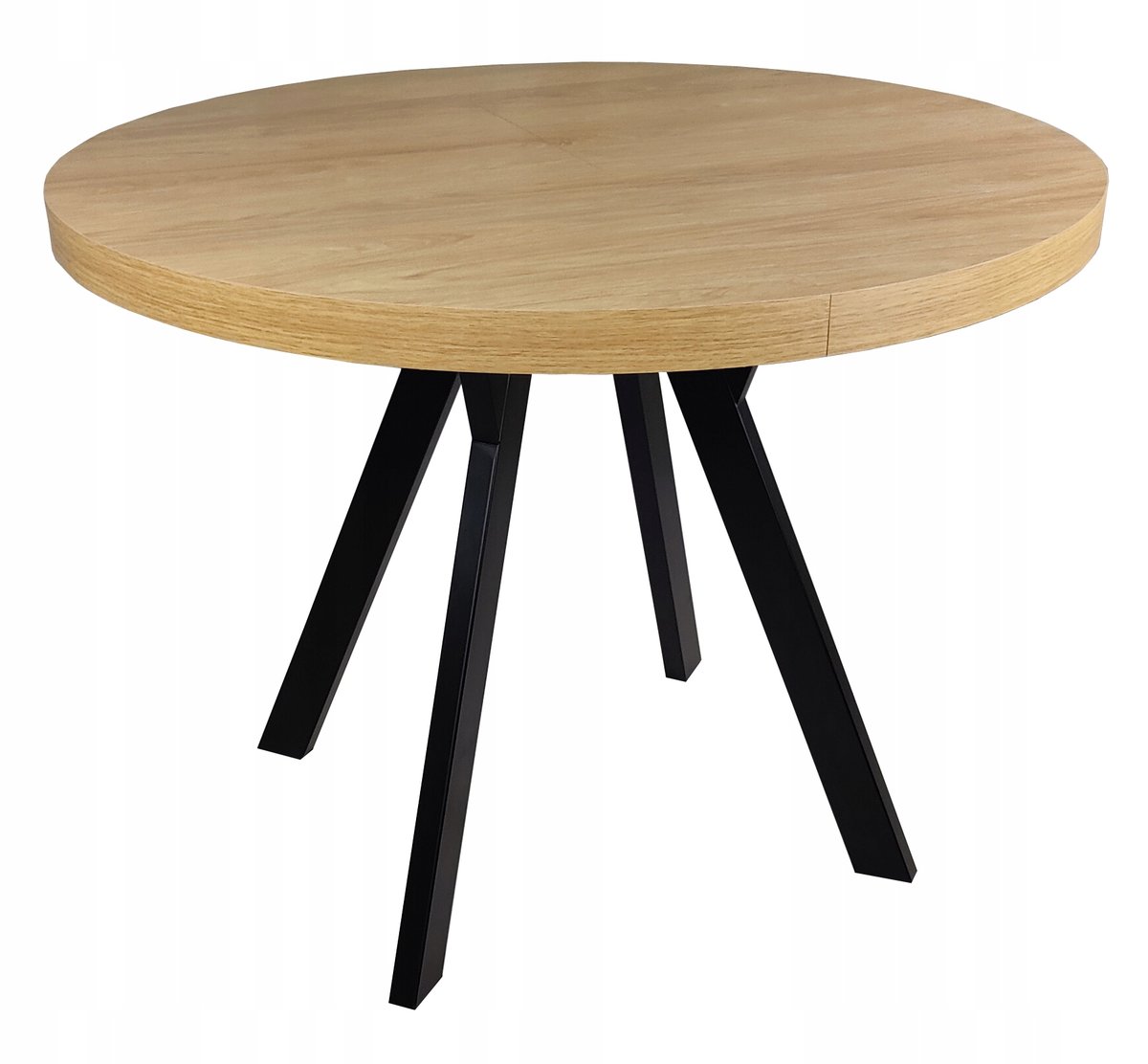 Stół okrągły rozsuwany METAL HIKORA EGGER Ø90/190 - Inna marka | Sklep ...