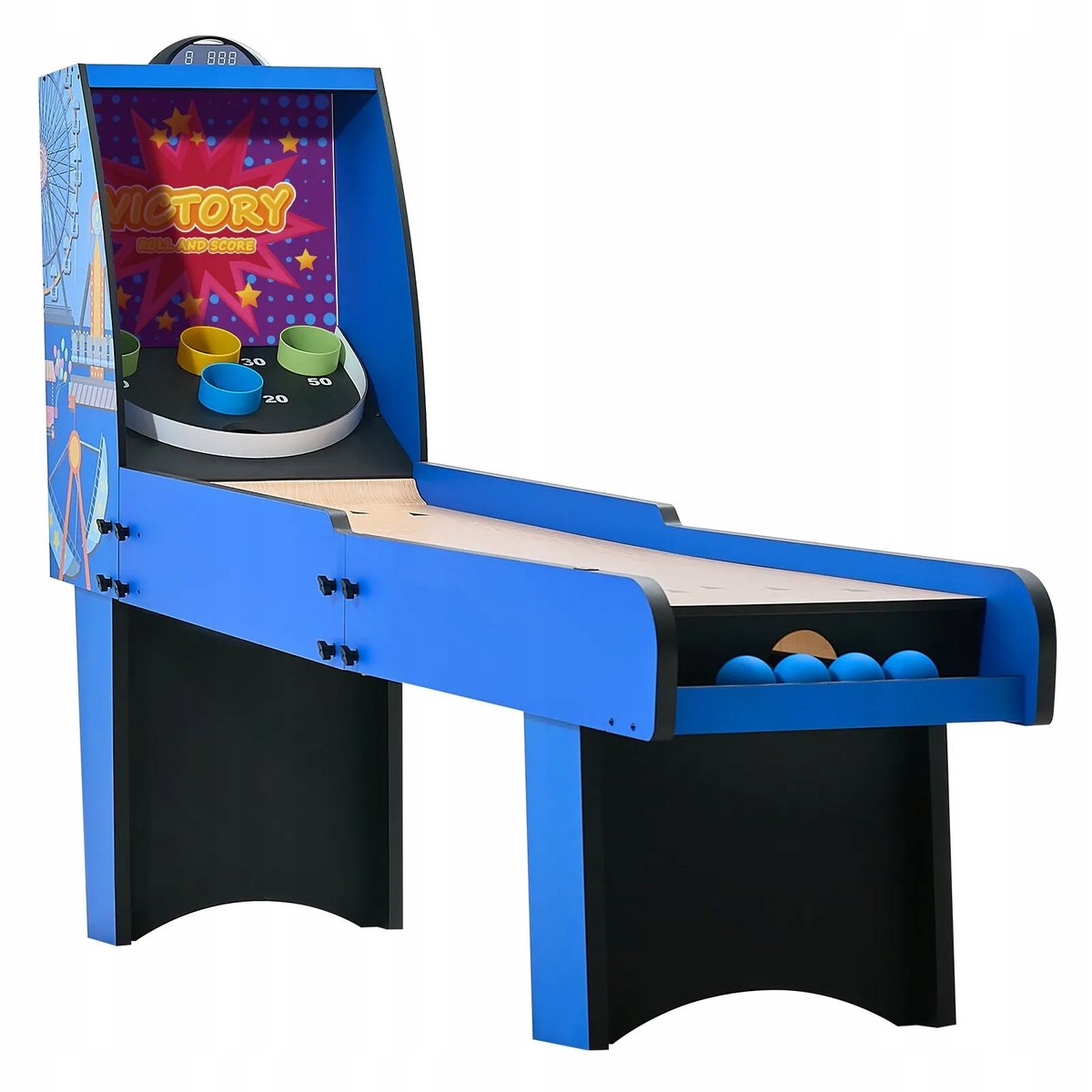 Stół typu arcade roll and score z licznikiem gra zręcznościowa do domu ...