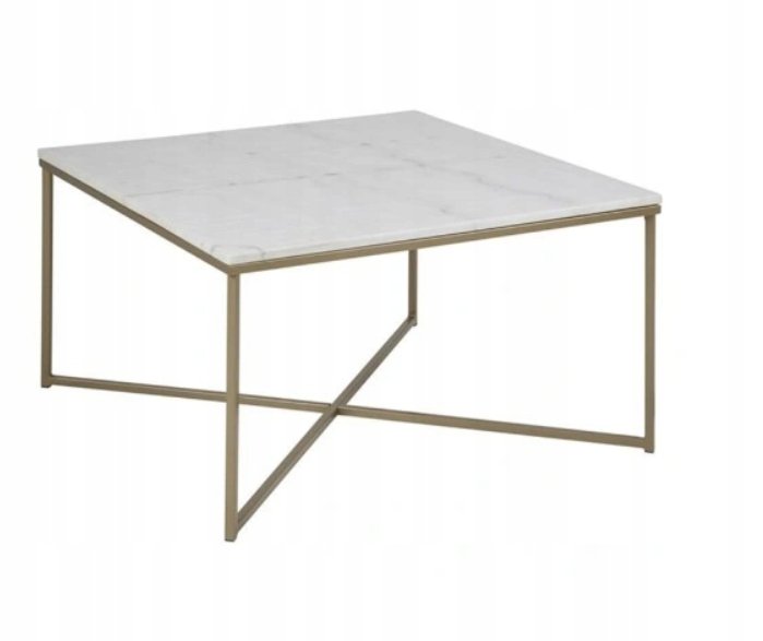Stolik Kawowy Alisma 80×80 Marmur (E2240) - Inny marka | Sklep EMPIK.COM