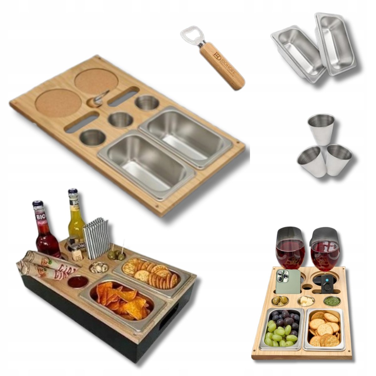 Stolik Snack Bar Taca Imprezowa Mini Blat Bufet Mini Barek Couchbar ...
