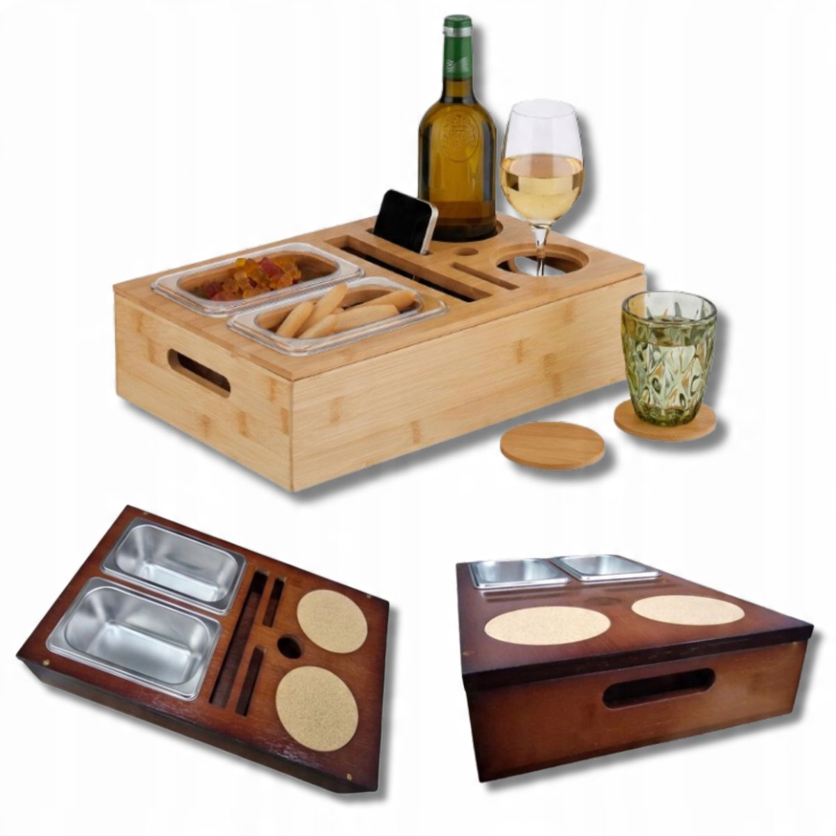 Stolik Snack Bar Taca Imprezowa Mini Blat Bufet Mini Barek Couchbar ...