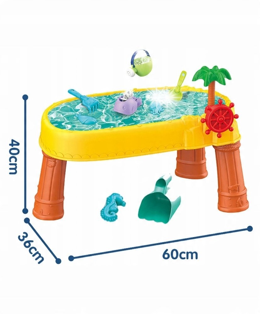 Stolik Wodny Stół Piaskownica 2W1 Do Zabawy Akcesoria Matadi - Inna marka | Sklep EMPIK.COM