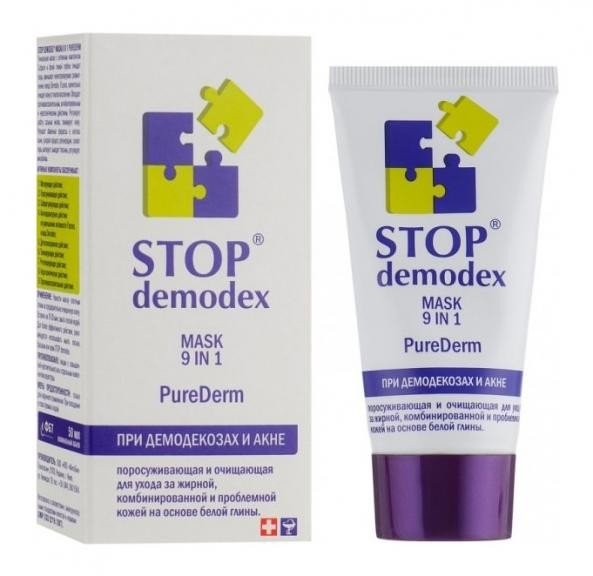 Stop Demodex Pure Derm maseczka 9w1. 50ml | Sklep EMPIK.COM