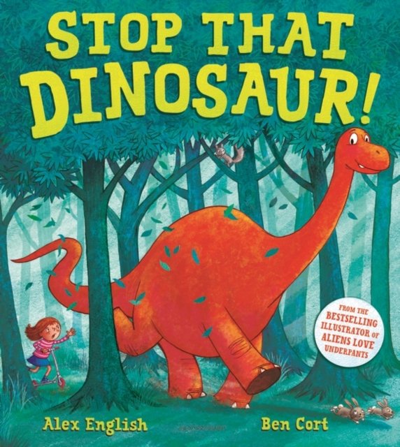 Stop That Dinosaur! - Alex English | Książka w Empik
