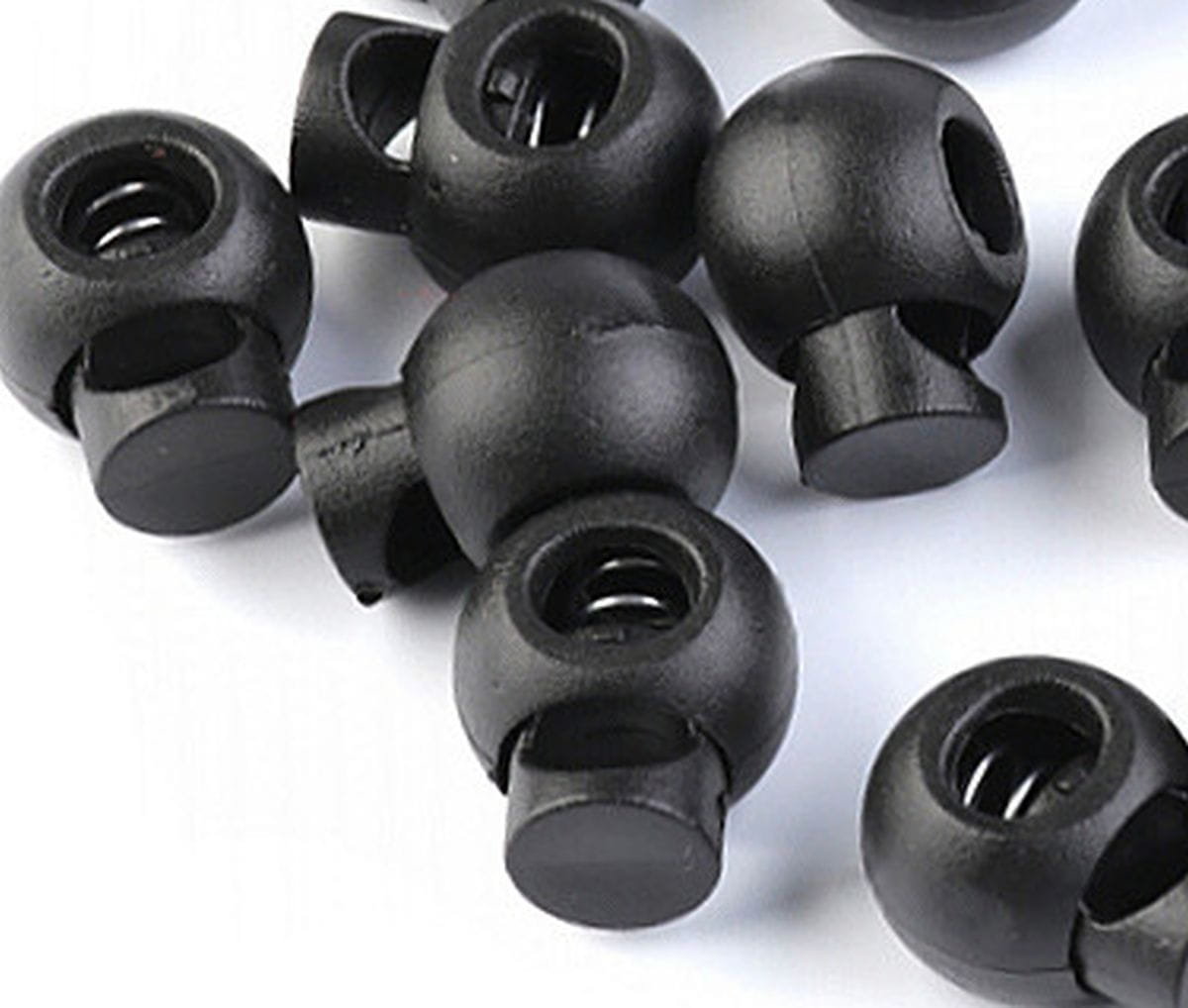 Stopery do sznurka plastikowe ( 2 szt ) CZARNE - Inna marka | Sklep ...