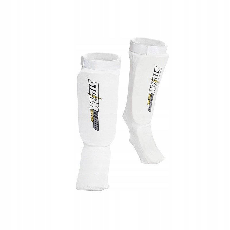 StormCloud Elastyczne Ochraniacze Piszczeli Białe XL - Storm Cloud | Sport Sklep EMPIK.COM
