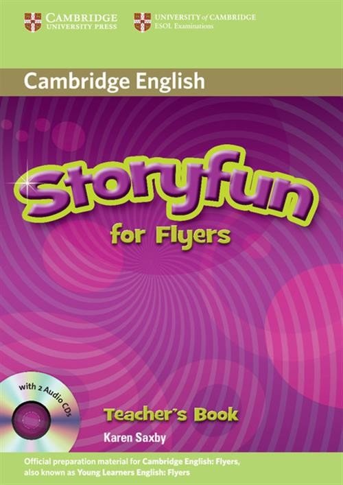 Storyfun for Flyers. Teacher's Book + CD - Saxby Karen | Książka w Empik