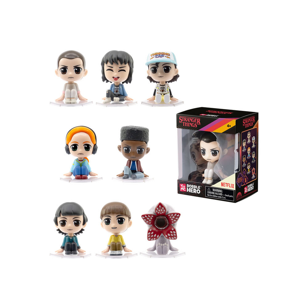 Stranger Things figurka 6 cm YuMe Bobble Hero (wysyłka losowa) - Inna ...