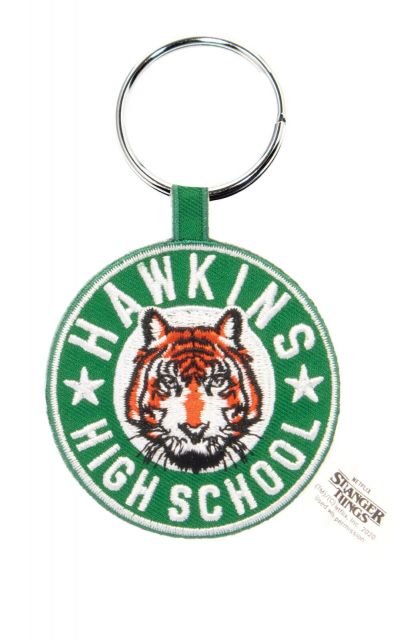 Stranger Things Hawkins High School - Tkany Brelok - Stranger Things ...